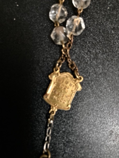 Handmade Blessed Sacrament Chaplet from a recycled rosary - Sober ...